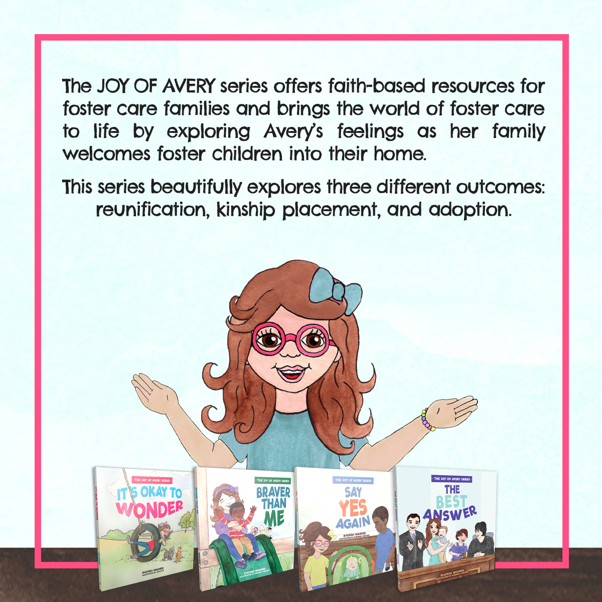 The JOY OF AVERY series offers faith-based resources for foster care ...
