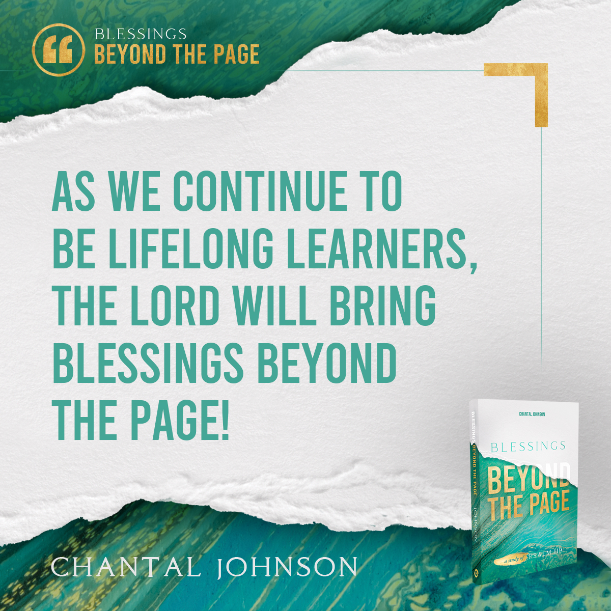 As we continue to be lifelong learners, the Lord will bring blessings beyond the page! | Lucid Books