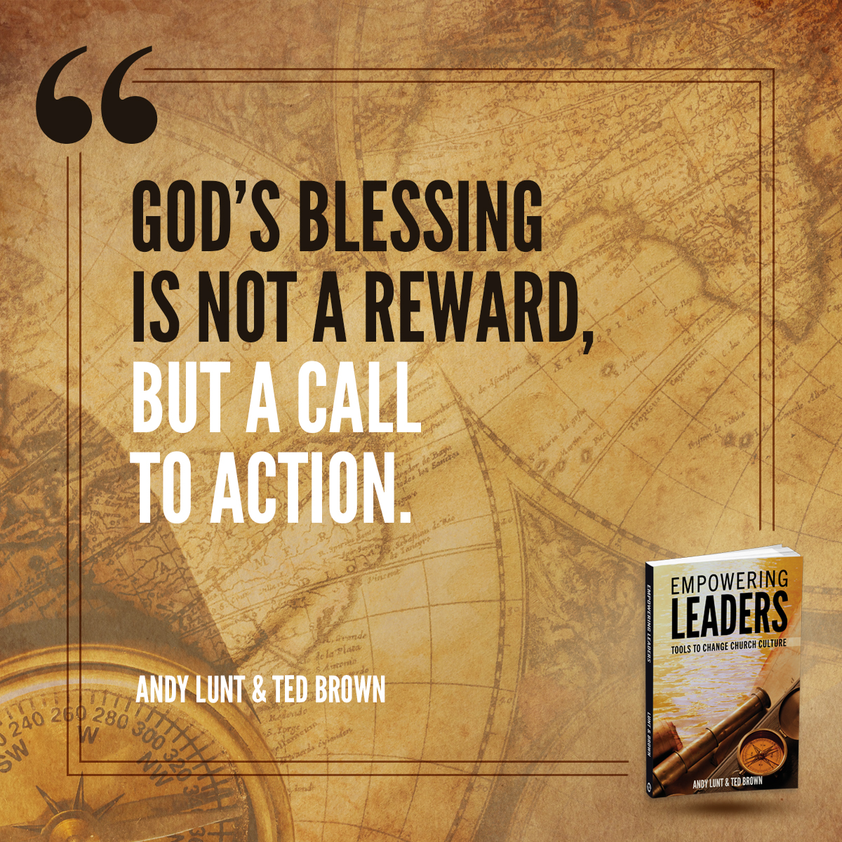 God's blessing is not a reward, but a call to action. | Lucid Books