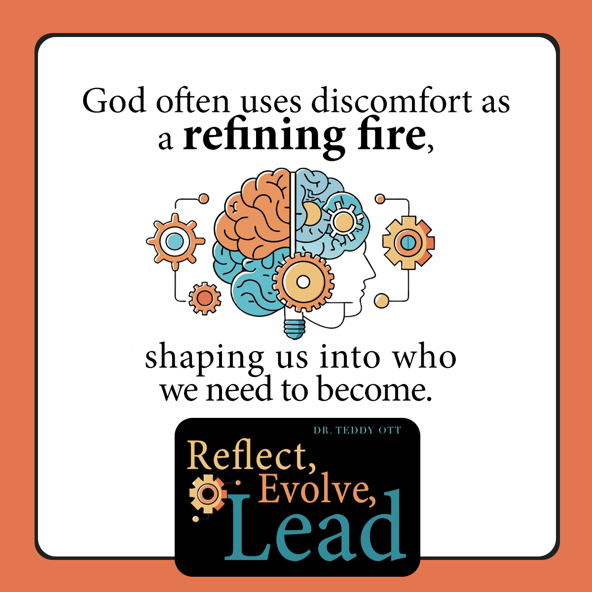 God often uses discomfort as a refining fire, shaping us into who we ...