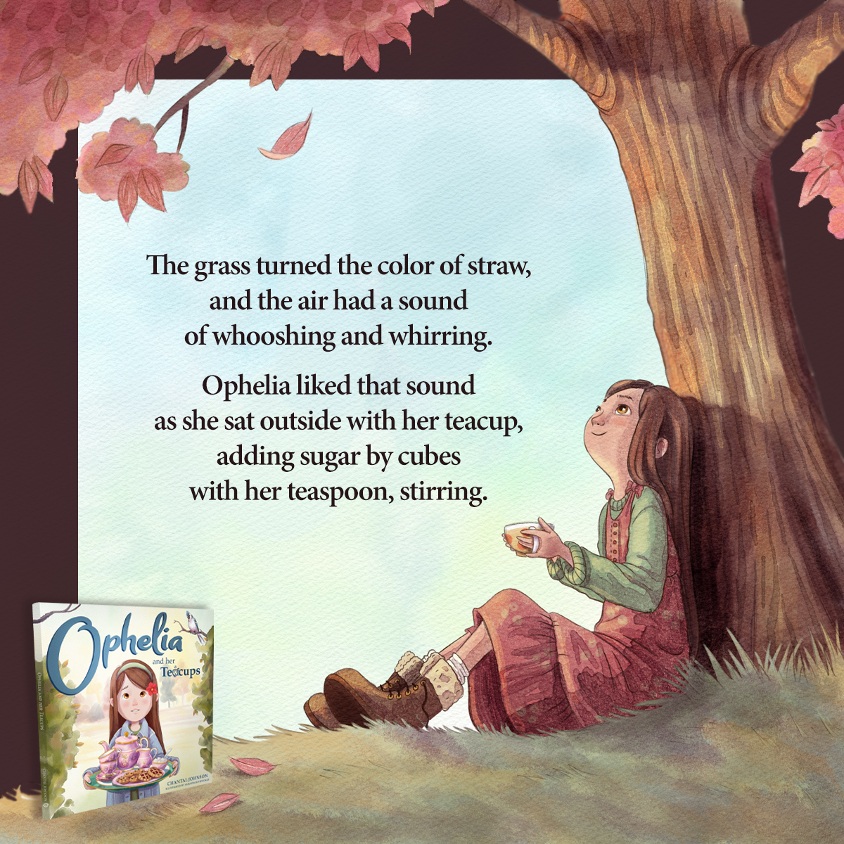 The grass turned the color of straw, and the air had a sound of ...